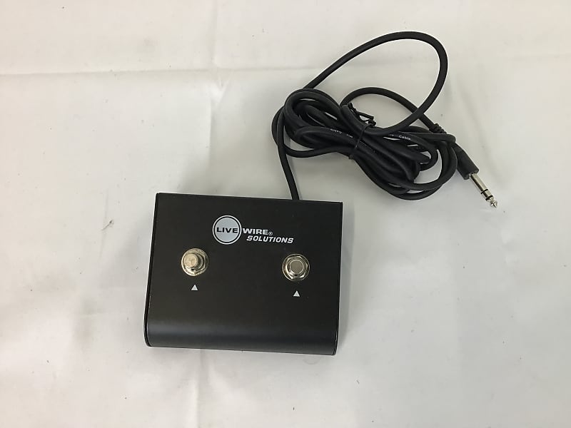 Used Live Wire Solutions DUAL LATCHING FOOTSWITCH Guitar | Reverb