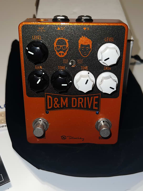 Keeley D&M Drive Original 2017 Limited edition TPS run Orange | Reverb
