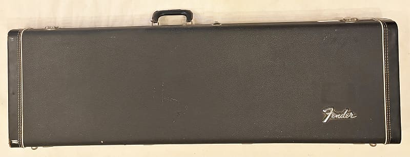 Fender Hard-Shell Case fits Jazz/Precision Bass 1966c - Black | Reverb