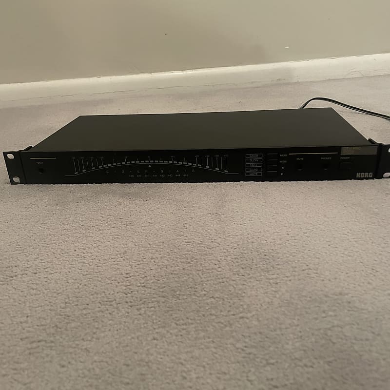 Vintage Korg DT-1 Pro Digital Rack Tuner | Reverb