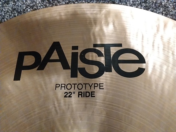 Paiste Prototype 22" Ride | Reverb