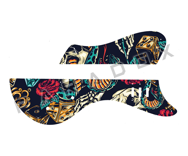 Custom Pickguard For 2012 - 2017 Made in Korea Schecter Ultra | Reverb