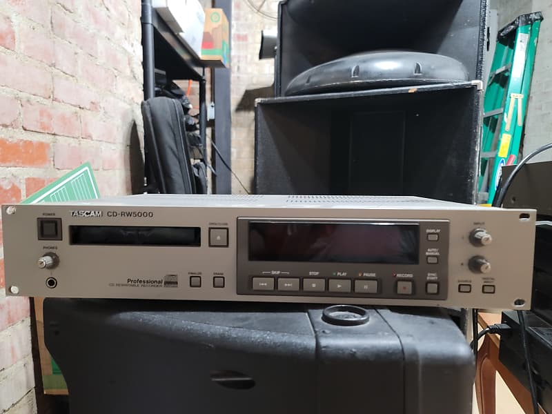 TASCAM CD RW 5000 1999 Silver | Reverb