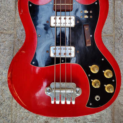 Lyle SG Short scale 1960's - Red | Reverb Australia