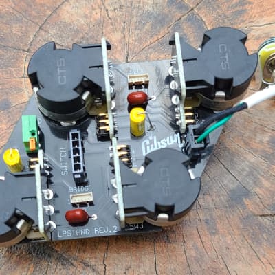 Gibson Les Paul Quick Connect Control Board / Push Pull | Reverb
