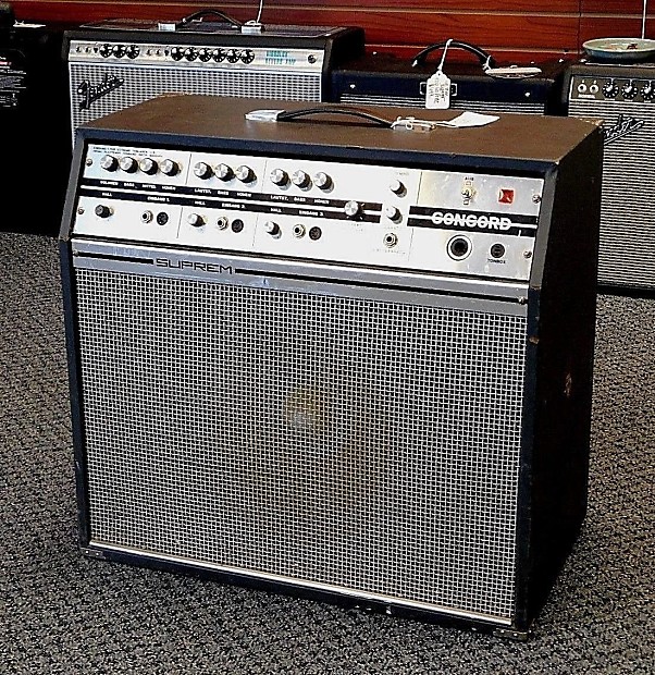 Concord Suprem 40 Watt Combo German 3-Channel Tube Amp | Reverb Canada