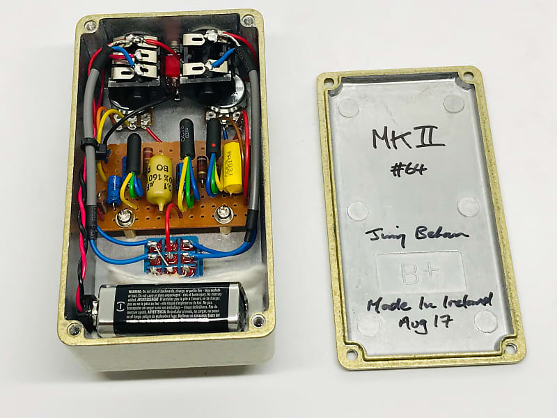 Super Electric MKII Tone Bender With 3x NOS UK Mullard OC75 | Reverb