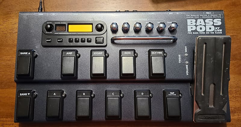 Line 6 Bass POD xt Live Multi-Effect and Amp Modeler | Reverb