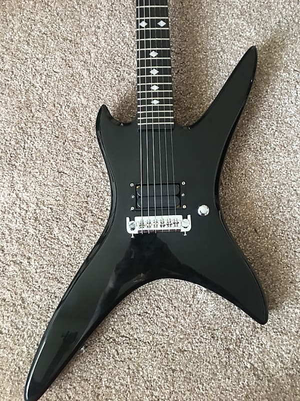Bc Rich Chuck Schuldiner Stealth 2008 Black | Reverb