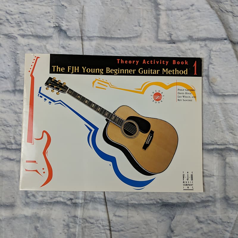 Fjh Young Beginner Guitar Method: Theory Activity Book 1. | Reverb