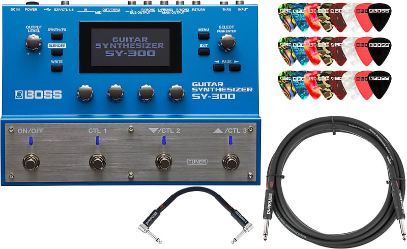 Boss SY-300 Guitar Synthesizer w/ Instrument Cable | Reverb