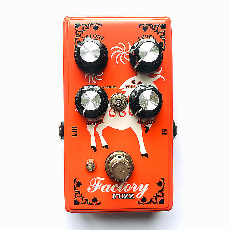 Ginean Fuzz Pedal with Before/After/Level/HI.Cut | Reverb Canada