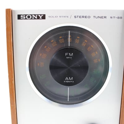 Sony ST-88 Vintage Tuner FM/MW | Reverb