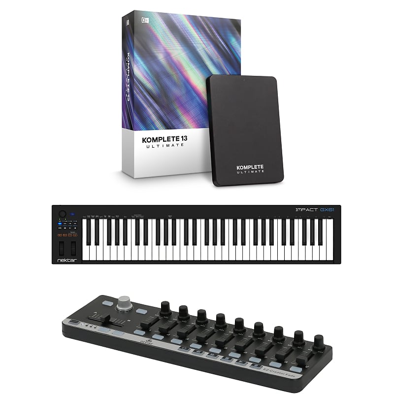Native Instruments Komplete 13 Ultimate + Keyboard and Fader | Reverb