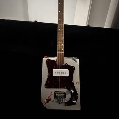 Cigar Box Guitar Solid Body 3 String electric CBG | Reverb