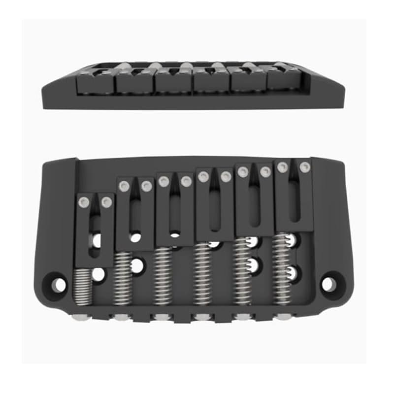 Hipshot 6 String Ibby HM Guitar Bridge - BLACK | Reverb