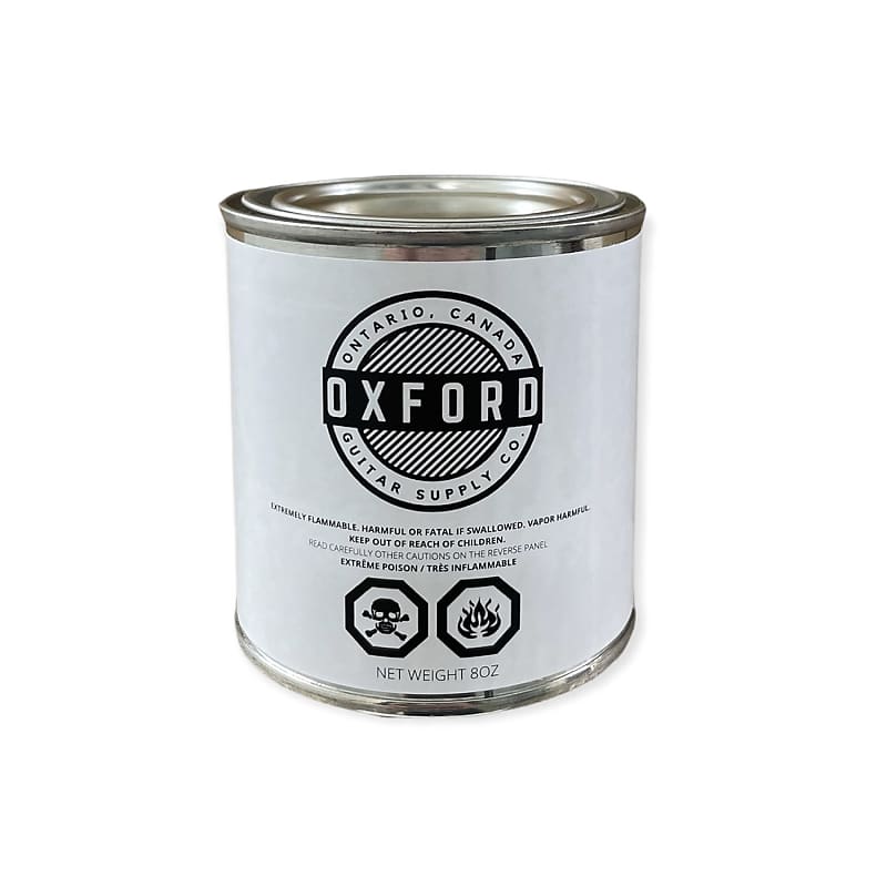 Oxford Nitrocellulose Lacquer - Clear Lacquer - 8oz Tin - | Reverb