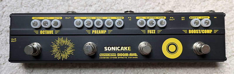 SONICAKE Sonicbar Boom Ave. - Black | Reverb