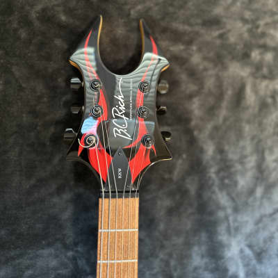 B.C. Rich Kerry King Signature Special Series KKW Red Flamed | Reverb