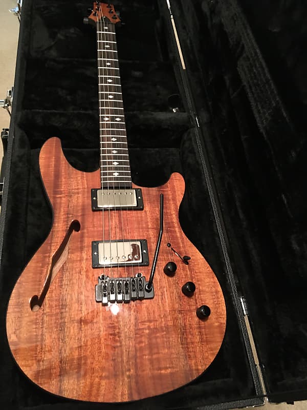Warmoth Carved Top VIP Mahogany / Koa | Reverb