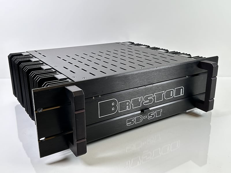 Bryston 5B ST 3 Channel Power Amplifier; 5BST; Black | Reverb