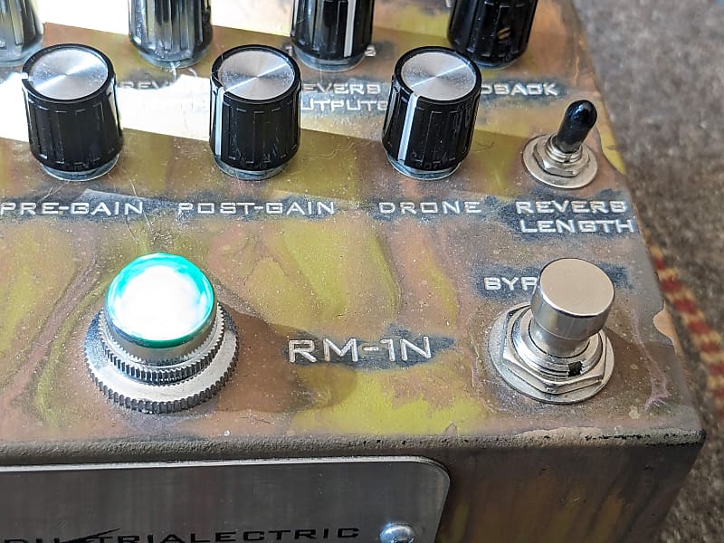 Industrialectric RM-1N Reverb Distortion - Original Rust w/ | Reverb