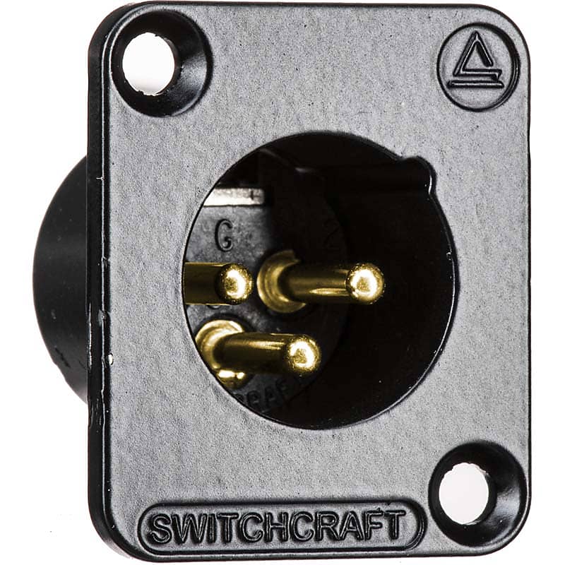 Switchcraft DE6FBAU DE Series 6 Pin XLR Female - Gold Pins / | Reverb