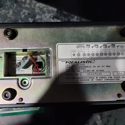 Realistic 4 Channel Microphone Mixer | Reverb