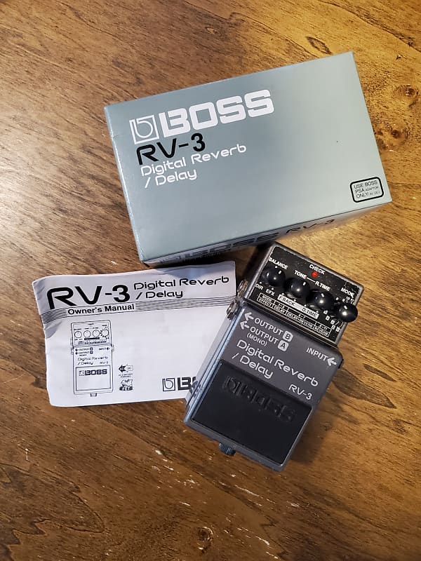 Boss Rv-3 90's Silver | Reverb