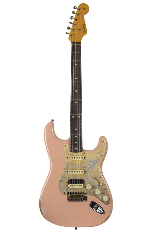Fender Tyler Bryant Stratocaster HSS 2024 - Shell Pink Relic | Reverb