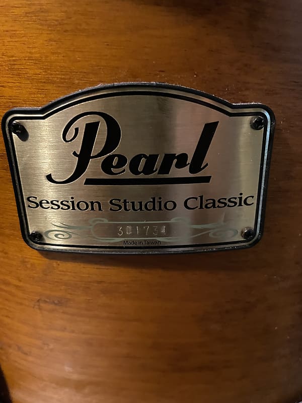 RARE Pearl Session studio classic Lacquer stain 24” virgin | Reverb