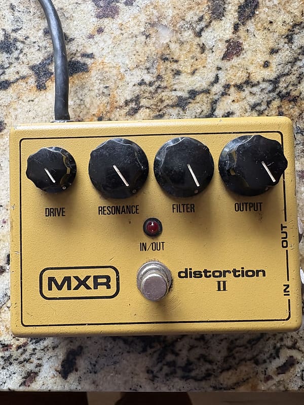 MXR MX-142 Distortion II 1979 - 1984 - Yellow | Reverb