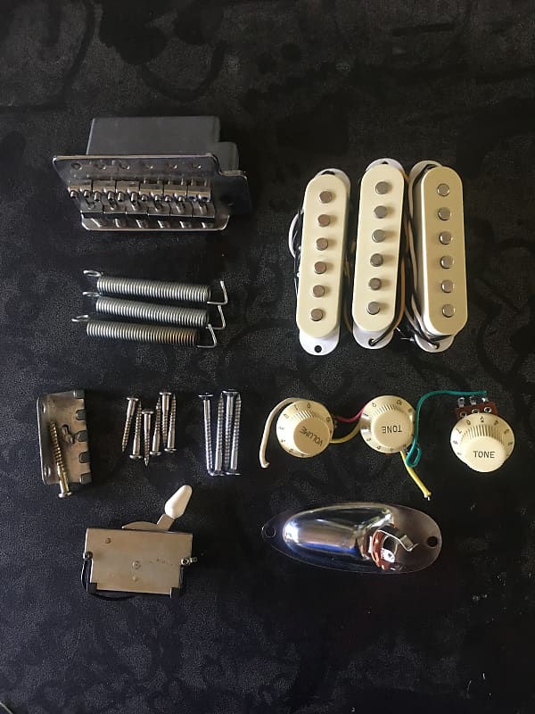 Fender Squire Strat Parts 1990’s | Reverb