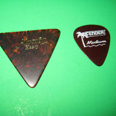 Alvarez Large Triangle Guitar Picks Vintage 1960's 1965 | Reverb