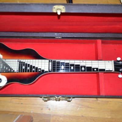 National Clipper 6 string Lap Steel Sunburst (50s) 50s | Reverb