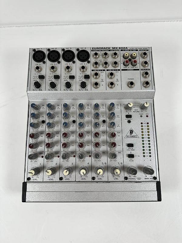 BEHRINGER Eurorack MX 802A-ULN 8 Channel 2-Bus | Reverb Australia