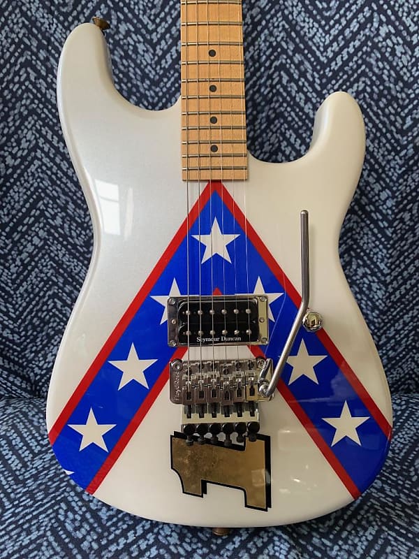 Charvel Custom Evel Knieve Red White And Bluel New Old Stock | Reverb