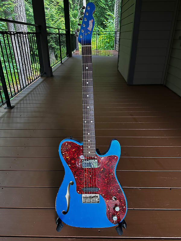 Old Style Reuben Cox Build Telecaster 2000’s - Blue | Reverb