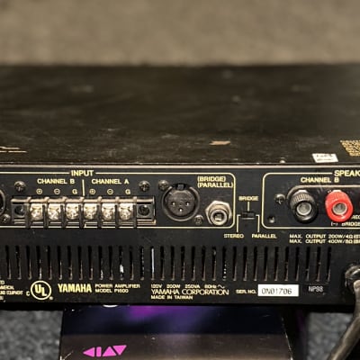 Yamaha P1600 Power Amplifier | Reverb