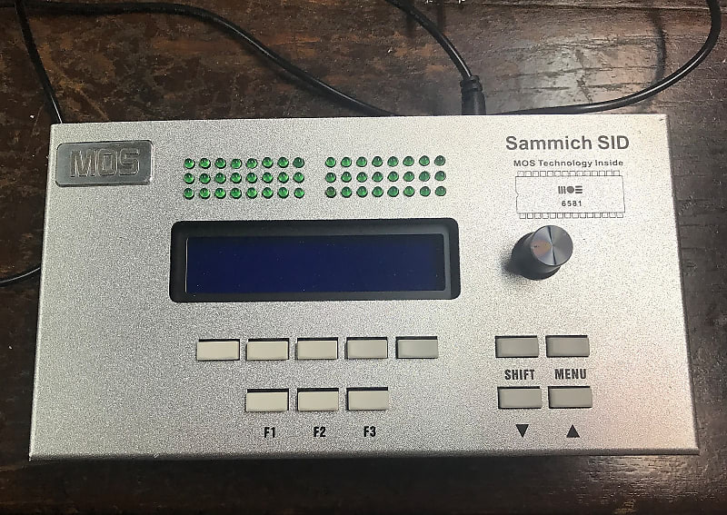 MOS Sammich SID with two 8580 chips - 6581 8-bit c64 synth | Reverb