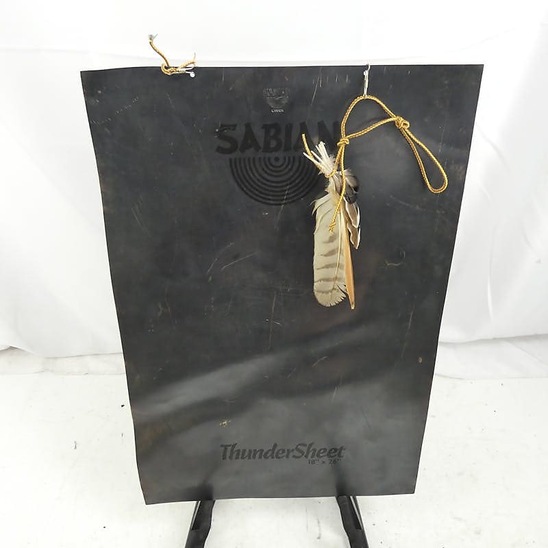 Used Sabian THUNDER SHEET 20x30 Gong | Reverb