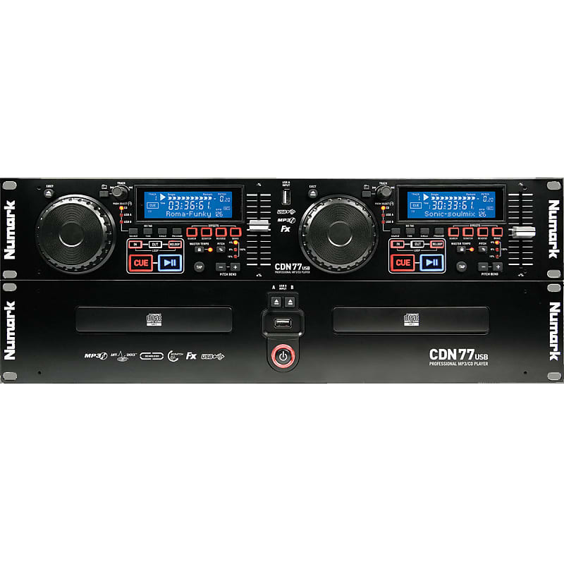 Numark DNU CDN77USB - double CD Rackable MP3/USB | Reverb