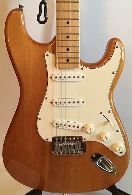 Sale! - Johnson Natural Finish JS-800 AXL Strat Style | Reverb