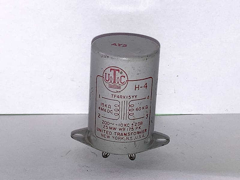 UTC H-4 Miniature Audio Transformer - NOS | Reverb