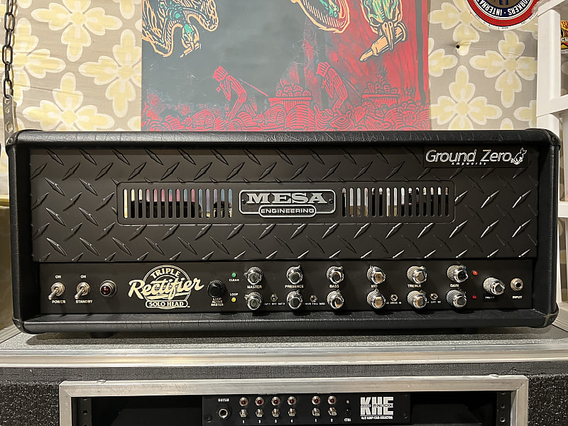 Ground Zero Mesa Boogie Triple Rectifier Rev G Modded - Black | Reverb