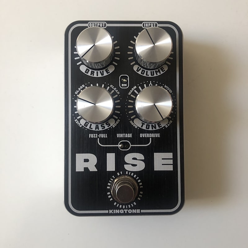 King Tone Guitar Rise V2 germanium/silicon boost drive | Reverb Canada