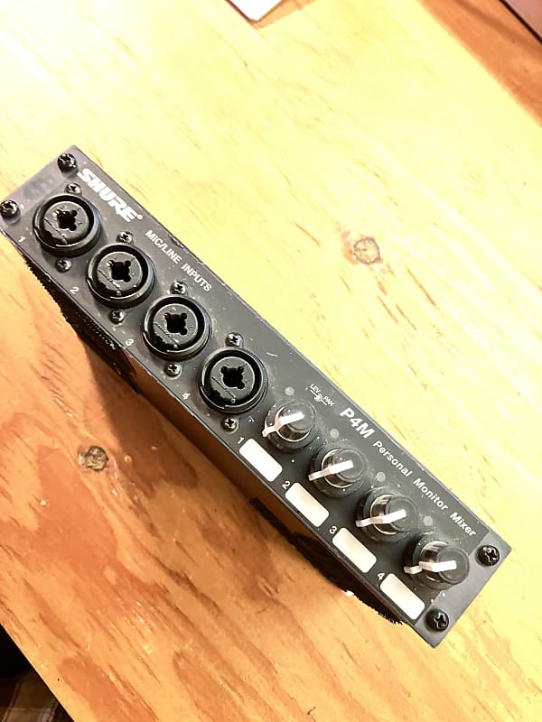 Shure P4M 2010s Black | Reverb