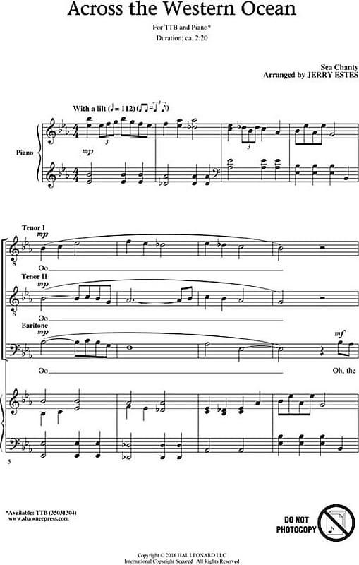 Across the Western Ocean | Reverb