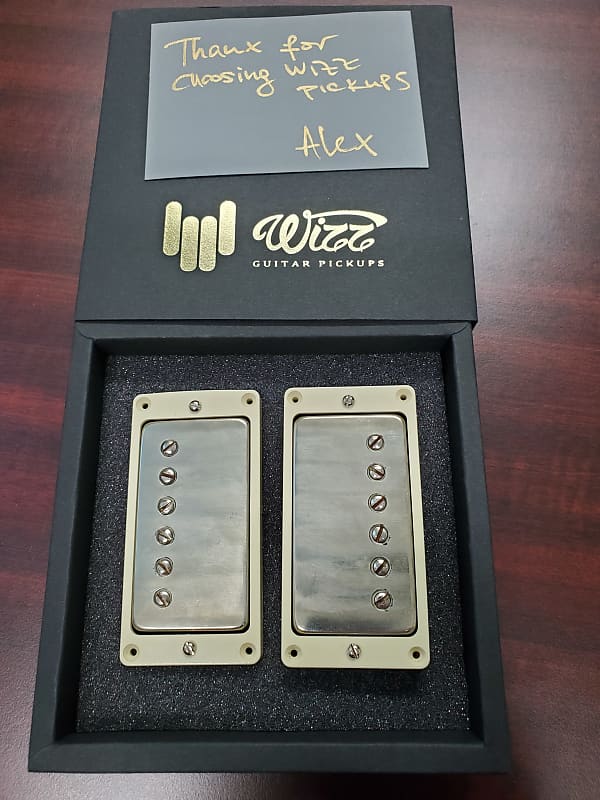 Wizz Premium Clone PAF Custom A2 Magnets aged nickel | Reverb