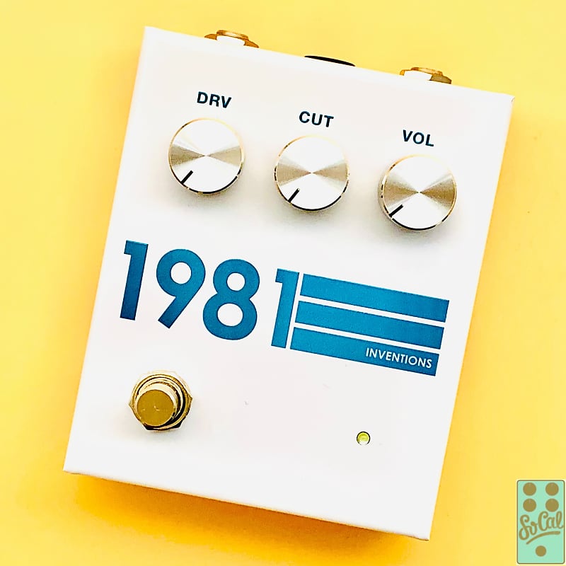 1981 Inventions DRV Overdrive No.3 Surf w/Original | Reverb Australia